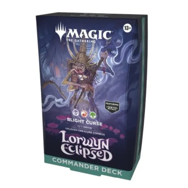 Magic: The Gathering Lorwyn Eclipsed Commander Deck Blight Curse