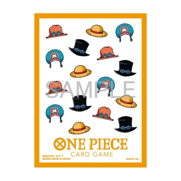 One Piece Official Sleeves 13 Hat Pattern | Bandai TCG